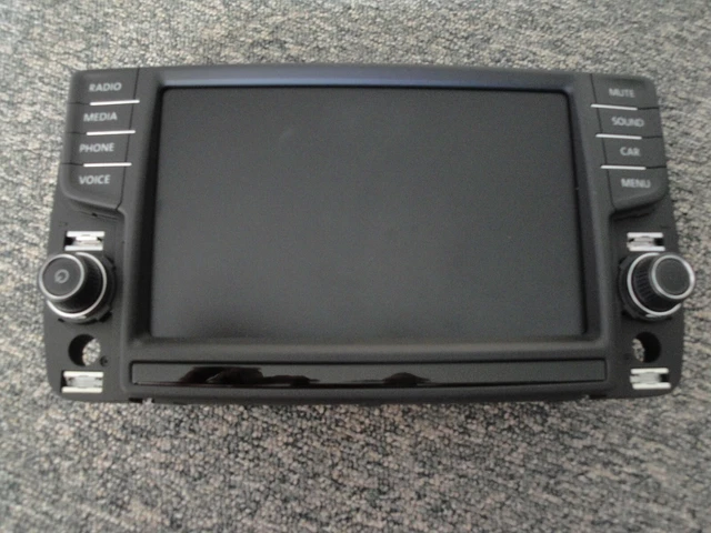 VW GOLF 7 Discover Pro Media Composition Bedienteil 8 Zoll 5NA919606 ...
