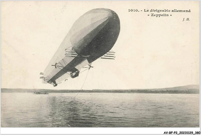 AV-BFP2-0378 - AVIATION - Le dirigeable allemand Zeppelin - Ballon EUR ...