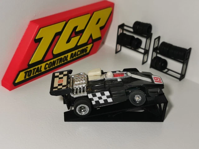 IDEAL TCR TOTAL Control Racing MK1 No.19 Black Indy Jam Car £16.95 ...