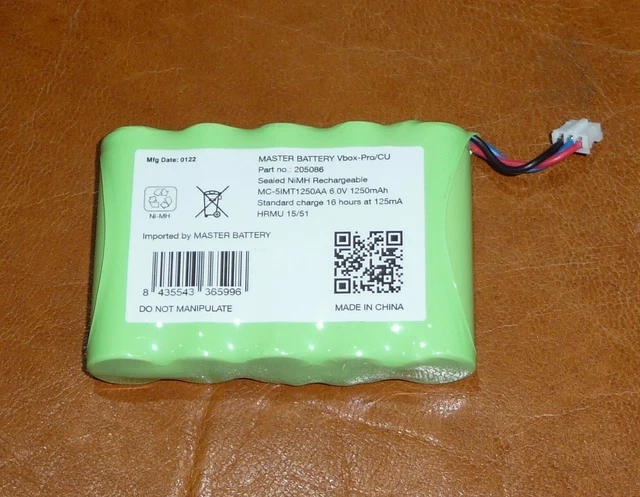 GP BATTERY FOR Vbox-Pro/CU﻿ Part number : 205086 verisure £10.00 ...