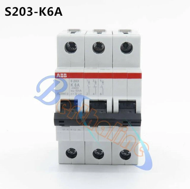 ONE NEW ABB S203-K6 S203K6 Miniature Circuit Breaker Miniature Circuit ...
