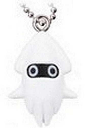 MARIO TAKARA TOMY Super Mario Gashapon Mini Figure Keychain-1" Blooper ...