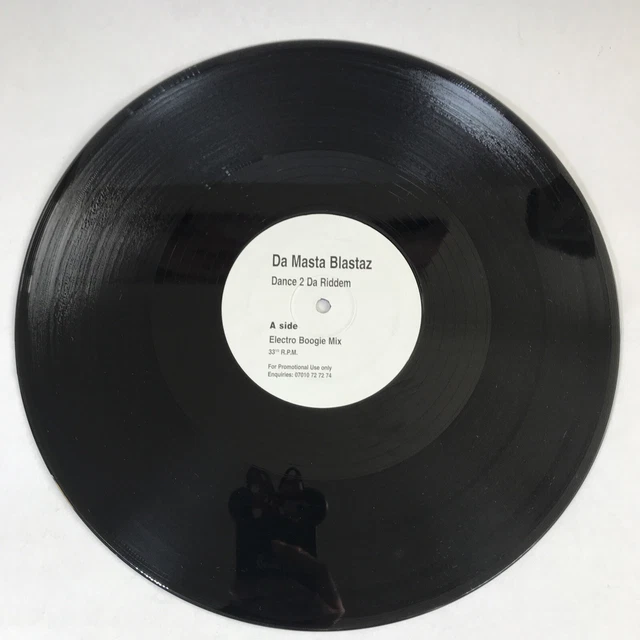 DA MASTA BLASTAZ Dance 2 Da Riddem, 12" Vinyl U.K. Garage Record EUR 23 ...