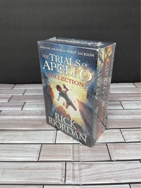 NEW TRIALS OF Apollo Collection 3 Books Box Set (The Hidden Oracle The ...
