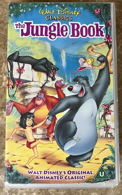 WALT DISNEY,S THE Jungle Book Video VHS (U) New EUR 1,14 - PicClick IT
