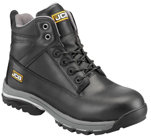 JCB WORKWEAR WORKMAX Boots Black Size 11 £42.35 - PicClick UK