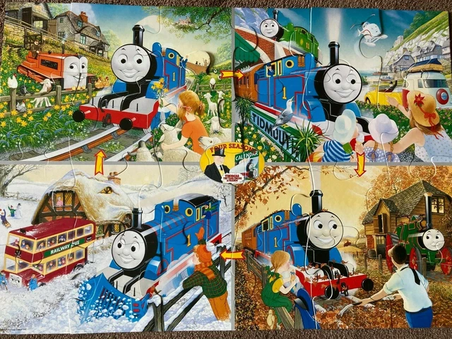 RAVENSBURGER GIANT FLOOR Thomas the tank engine & friends 24 large ...