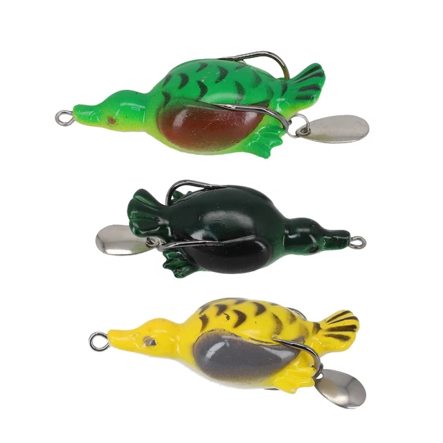 6 5CM DUCK Frog Bait Realistic Appearance Exceptional Bass Fishing ...