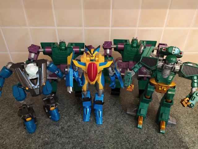 MARVEL MEGAMORPHS HULK ghost rider wolverine doc ock bundle 7" Toybiz ...