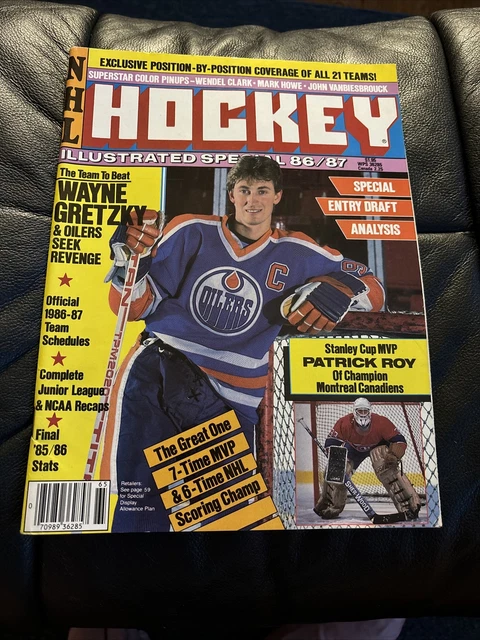 HOCKEY ILLUSTRATED SPECIAL Magazine 1986/87 Wayne Gretzky Oilers EUR 8 ...