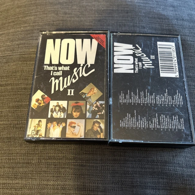 NOW THAT'S WHAT I Call Music II 2 - Various Artists Double Cassette ...