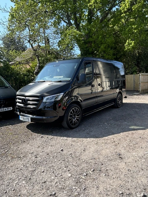 MERCEDES SPRINTER 319 L2 H1 3.0v6 Panel Van 2018 £32,000.00 - PicClick UK