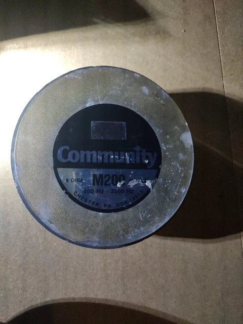 COMMUNITY M200 2& midrange compression drivers pair hi end £59.99 ...