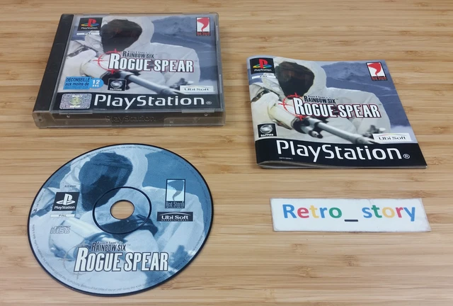 SONY PLAYSTATION PS1 - Tom Clancy's Rainbow : Six Rogue Spear - PAL EUR ...
