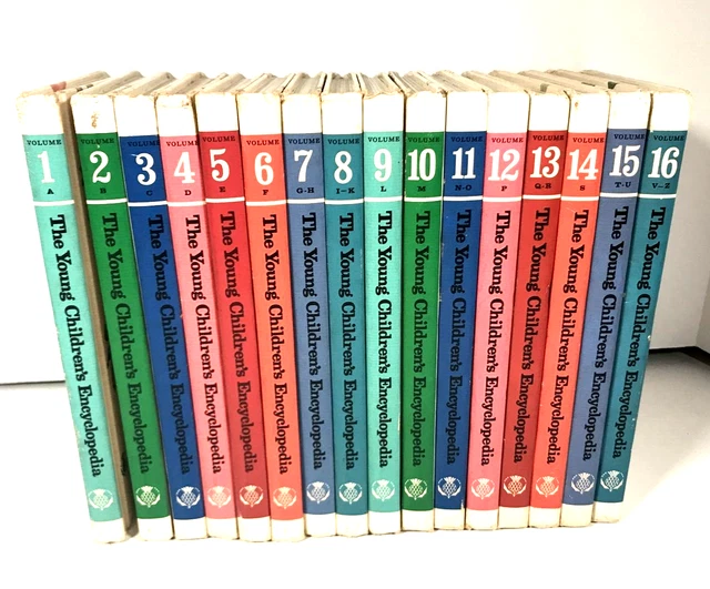 THE YOUNG CHILDREN’S Encyclopedia Britannica 1988 Set 1-16 Complete Home School $40.74 - PicClick CA