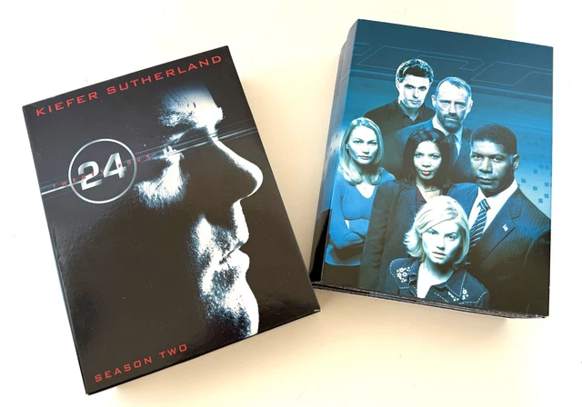 24 - THE Complete Season 2 - with Kiefer Sutherland (DVDs, 2003) Box ...