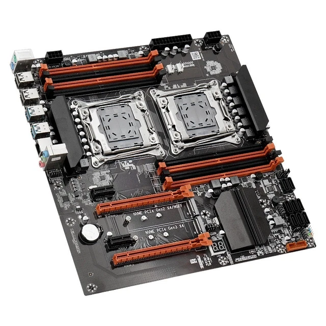 X99 DUAL CPU Gaming Motherboard Set Lntel Xeon E5 2680 V4&DDR4 64GB (4 ...