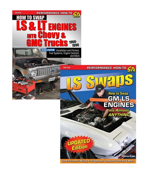 HOW TO SWAP Chevrolet LS & LT Engines (2 Book Set) Chevy books £36.79 ...