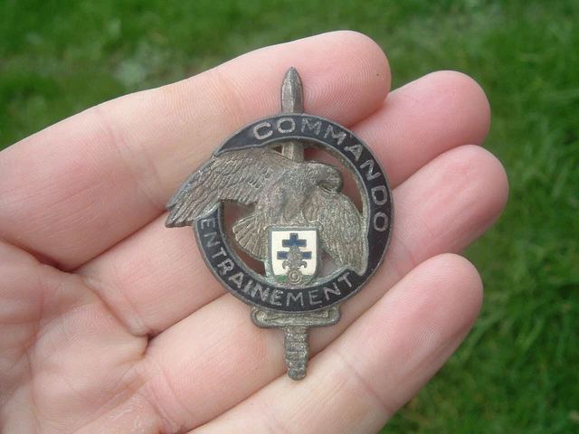 FRENCH FOREIGN LEGION Commando Entrainment 13th D.B.L.E. Enamel ...