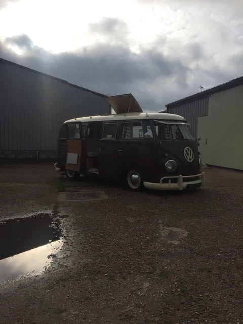 VW SPLITSCREEN CAMPER westfalia so34 sub hatch flip seat £21,000.00 ...