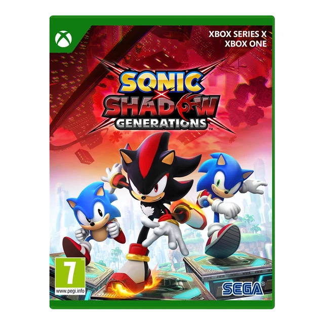 SONIC X SHADOW Generations Xbox Series X Console Game XSX Platform ...