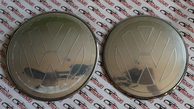 GENUINE VOLKSWAGEN BEETLE Front and Rear Badge Bonnet Boot Emblem ...