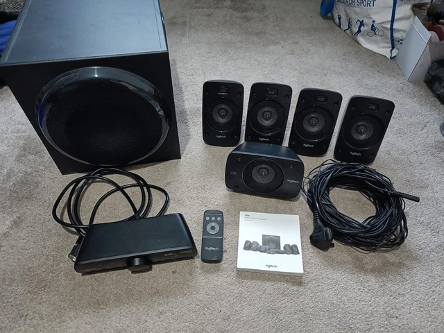 LOGITECH Z906 5.1 Surround Sound Speaker System THX Dolby Digital £120. ...