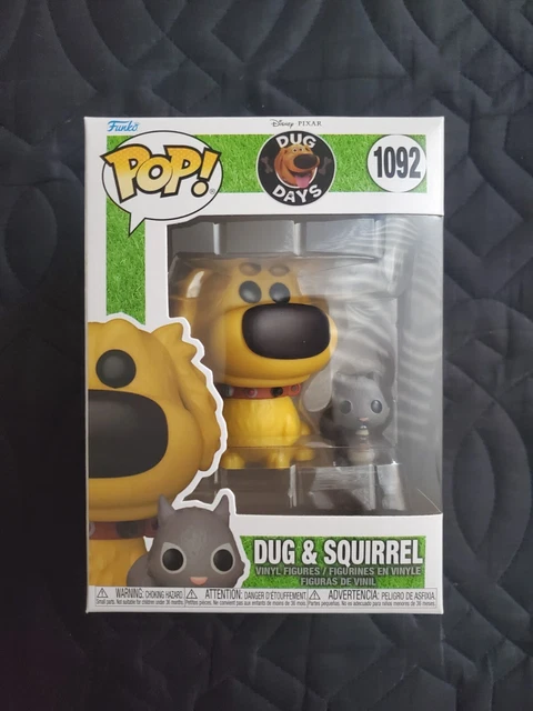 DISNEY PIXAR'S UP / Dug Days DUG & SQUIRREL Funko POP! Movie Vinyl ...