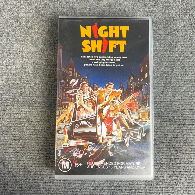 NIGHT SHIFT VHS Video 2000 Warner Release Comedy Film Henry Winkler ...