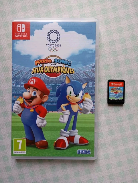 JEU SWITCH MARIO & Sonic Aux Jeux Olympiques Tokyo 2020 FR TBE EUR 30,00 - PicClick FR