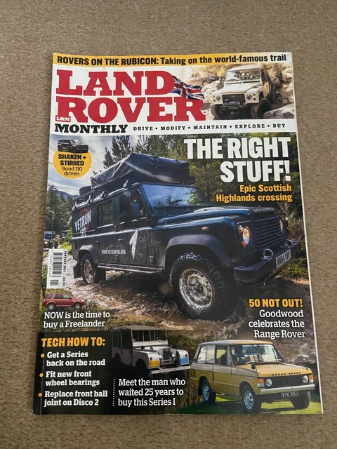 LAND ROVER MONTHLY 2021 Magazines Select Which Magazine You Want £3.50 ...