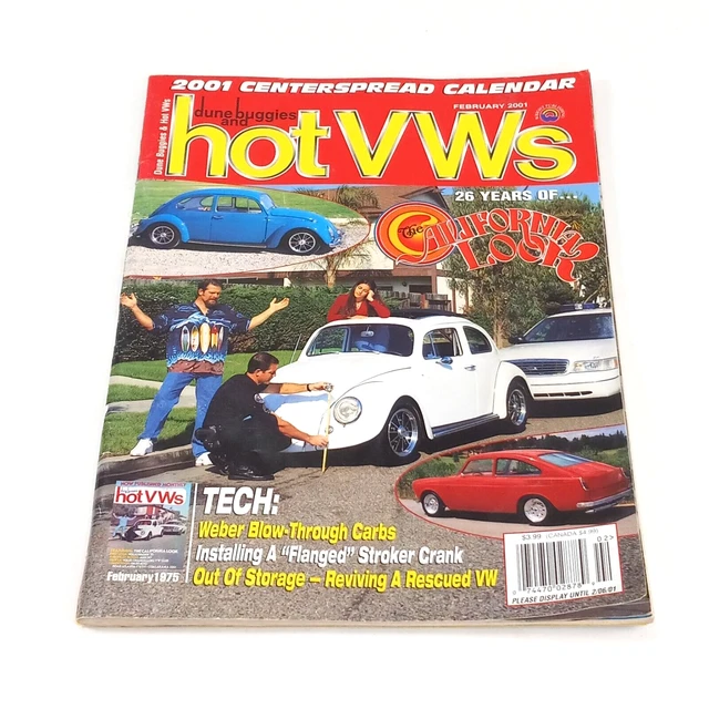 DUNE BUGGIES AND Hot VWs Volkswagen Magazine Feb 2001 Vol 34 California ...