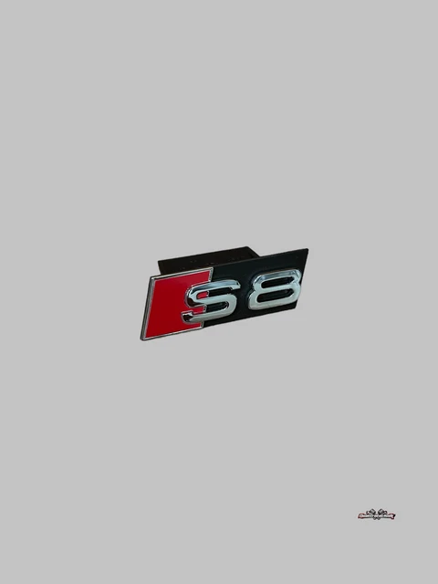 *NEW* GENUINE AUDI S8 emblem logo sign for radiator grille 4D0853736E 2ZZ £33.57 - PicClick UK