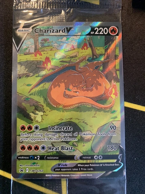 POKEMON CHARIZARD ULTRA premium Promo Cards SWSH260 SWSH261 SWSH262 ...