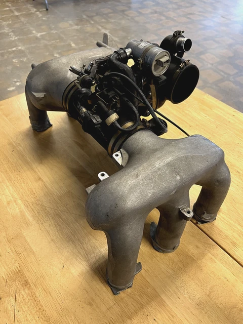 PORSCHE 911 964 3.6L Intake Manifolds Plenum Aluminum 1989- 1994 ...