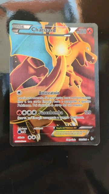 CARTE POKEMON - Charizard EX FULL ART - Fuoco Infernale - 100/106 - ITA EUR 65,00 - PicClick IT