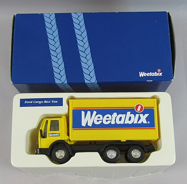 CORGI WEETABIX FORD Cargo Box Van Model Truck Lorry Die Cast Boxed ...