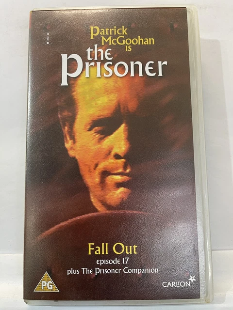 THE PRISONER VHS Carlton Video Patrick McGoohan Fall Out Episode 17 ...