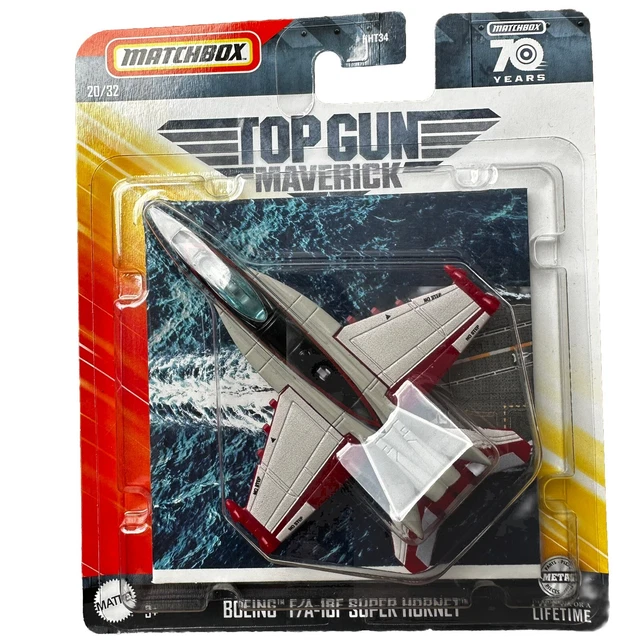MATCHBOX TOP GUN Maverick Boeing F/A-18 Super Hornet No 4/32 New and ...