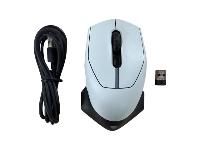 ALIENWARE AW610M WIRED/WIRELESS Gaming Mouse - 16000 DPI Optical Sensor ...