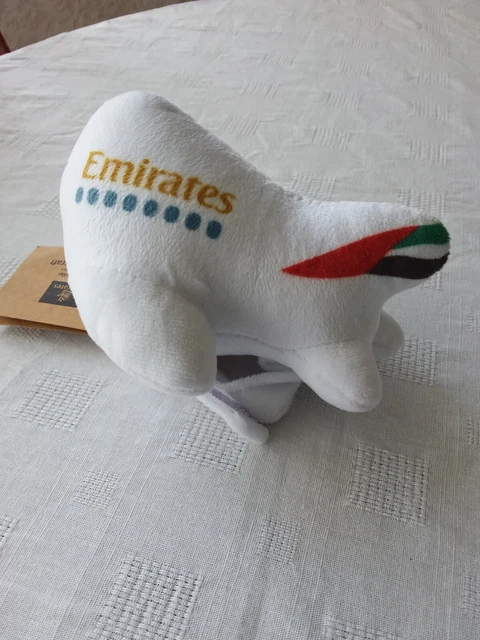 NWT EMIRATES AIRLINE plush aeroplane blanket buddy soft toy £7.55 ...