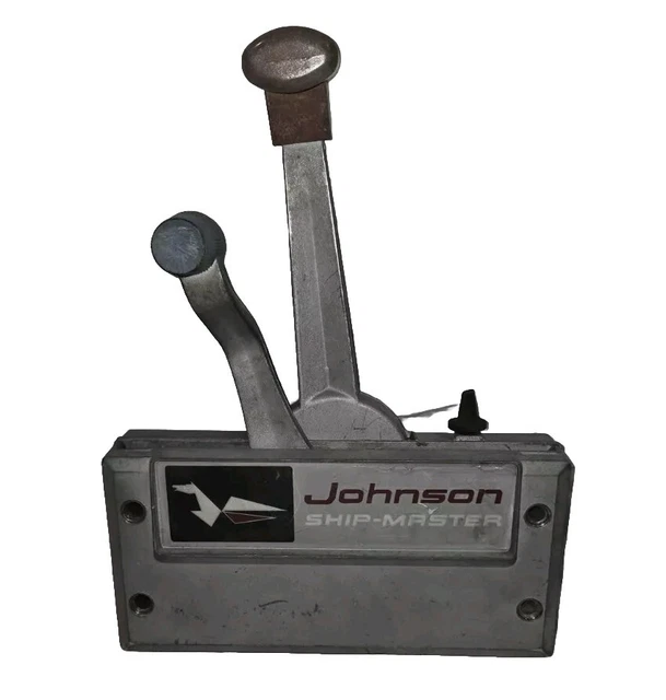 OMC JOHNSON SHIP-MASTER Outboard 2 Handel Control Box Assembly Genuine ...