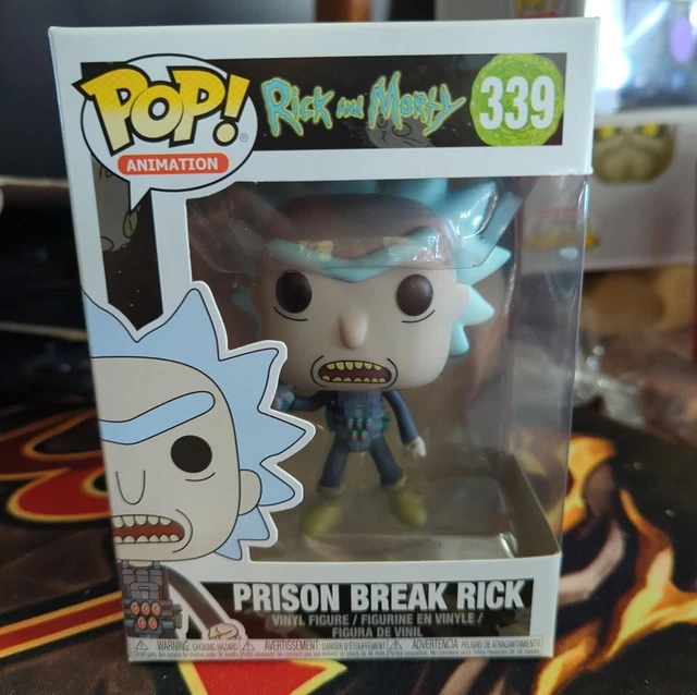 FUNKO POP VINYLE - Prison Break Rick - 339 - Rick et Morty EUR 14,74 - PicClick FR