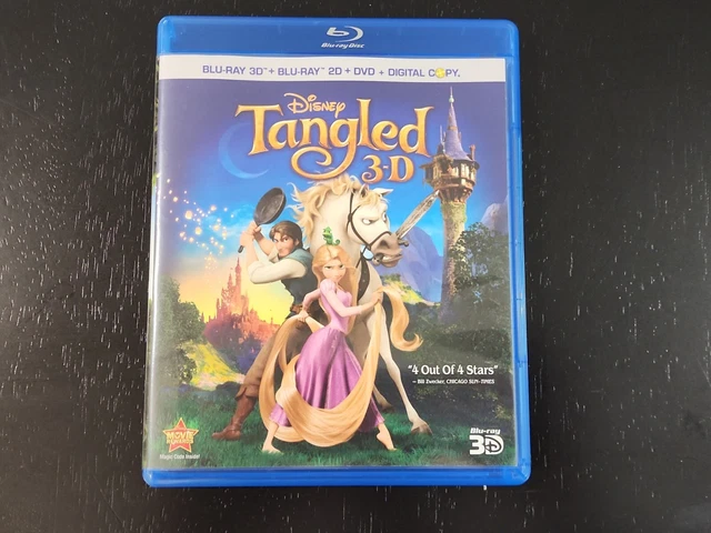 DISNEY PIXAR TANGLED (2010) 3D blu ray only Free Shipping $9.99 - PicClick CA