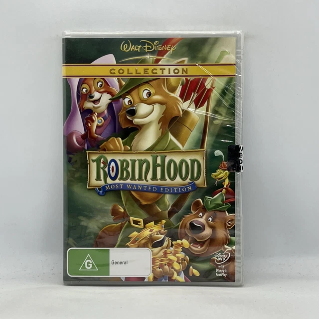 ROBIN HOOD MOST Wanted Edition DVD Brand New Sealed Movie Film Free ...