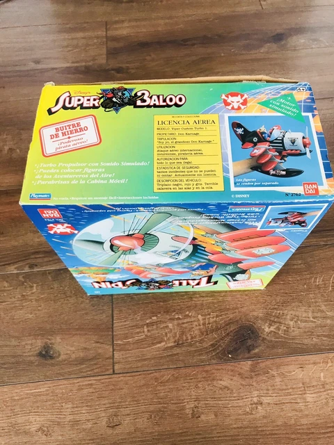 SUPER BALOO TALESPIN Disney Avion Don Carnage Playmates 1991 Neuf Rare ...