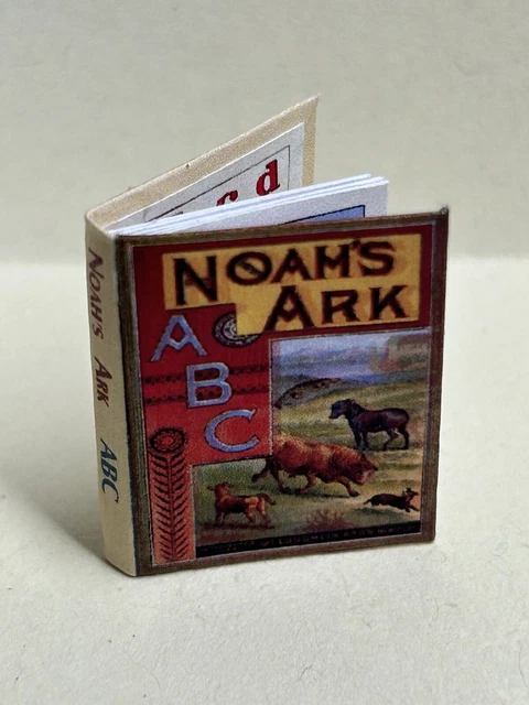 MINIATURE 1:12 SCALE Dolls House ABC Book £4.25 - PicClick UK