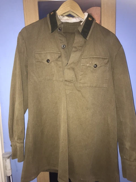 WW2 RUSSIAN M35 uniform(Gimnasterka) Red Army Original cloth £312.68 ...