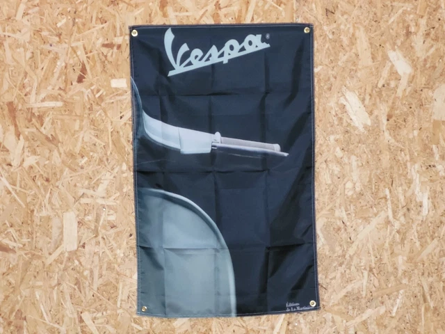DRAPEAU &VESPA& VINTAGE 60x90cm - Idéal Déco Garage Loft ou autre EUR ...