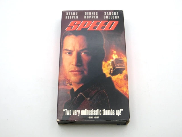 SPEED VHS Tape Keanu Reeves £7.66 - PicClick UK